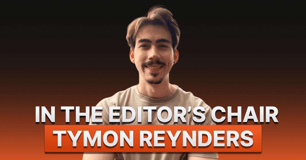 In the Editor's Chair : Meet Tymon