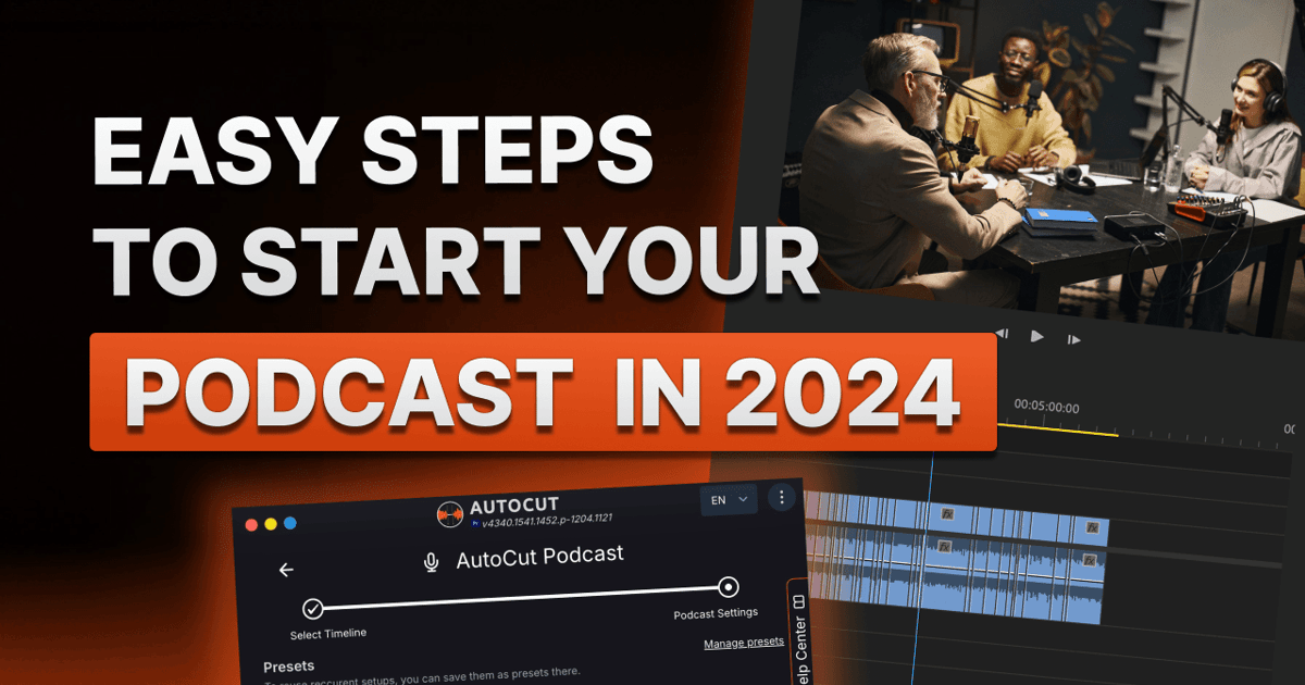 The ultimate guide to start your podcast (2024)